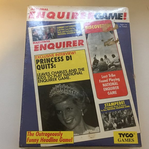 tyc0 | Other | 991 Board Game National Enquirer With Pictures | Poshmark